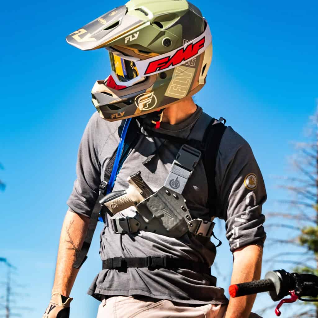 Design a Custom Kenai Chest Holster | GunfightersINC