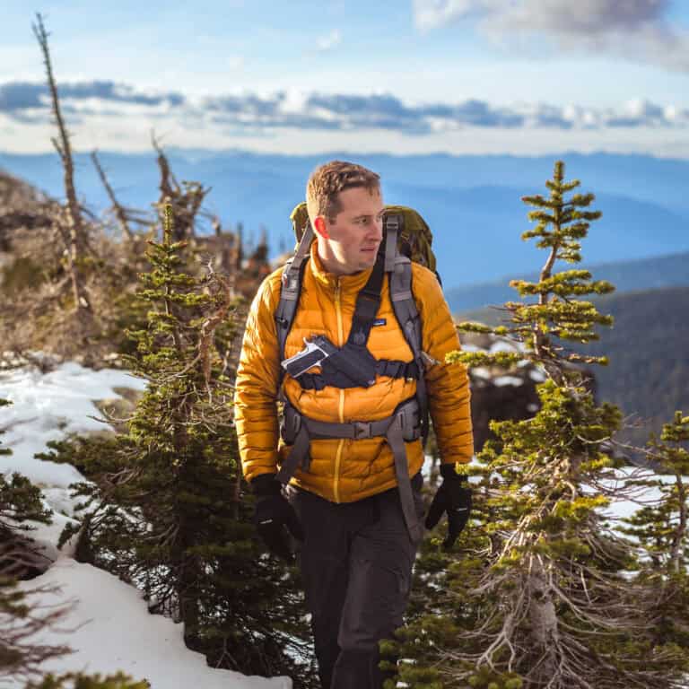 Ready to Ship Kenai Chest Holsters | GunfightersINC