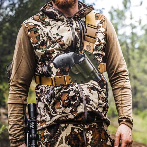 Ready to Ship Kenai Chest Holsters | GunfightersINC