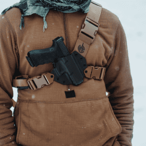 Ready to Ship Kenai Chest Holsters | GunfightersINC