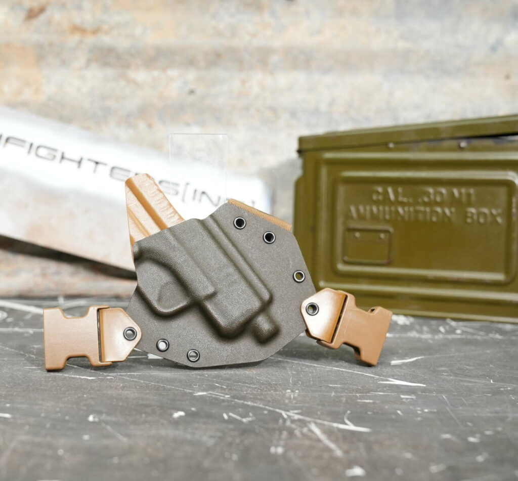 Clearance Springfield Hellcat| MAS Grey/Coyote | Righthand | Threaded | Kenai | K188 ...