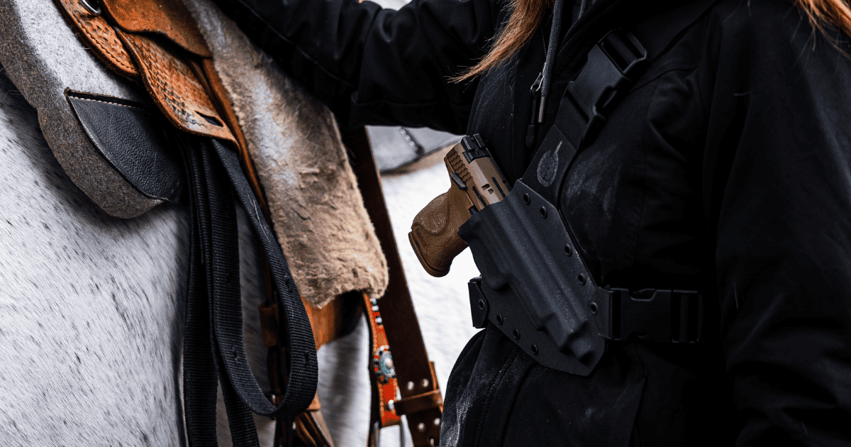 A Guide to Carrying a Gun When Horseback Riding | GunfightersINC