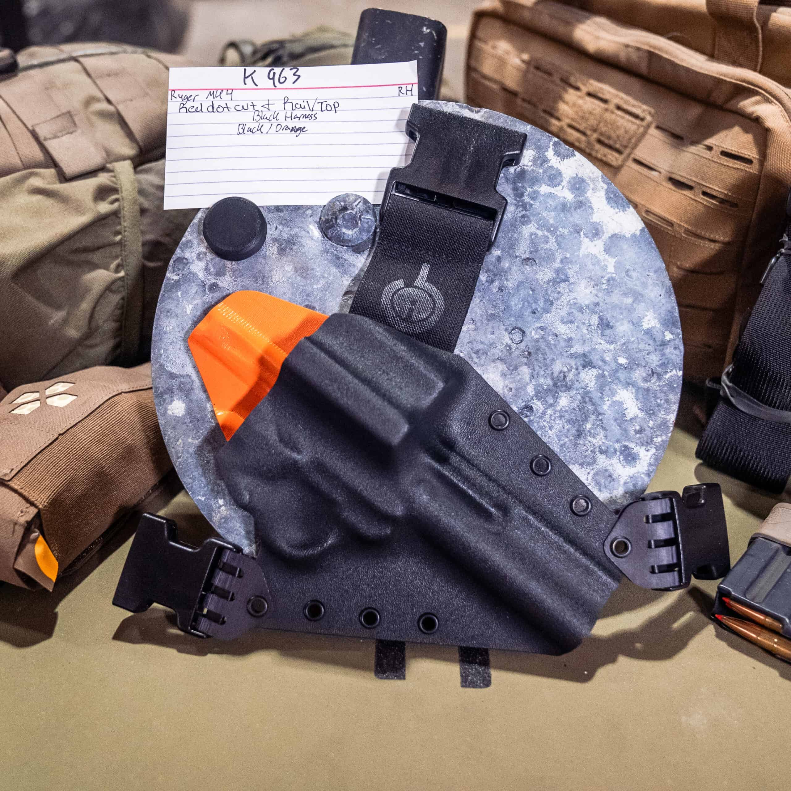 Clearance Ruger MK4| Black/Orange | Righthand | Opened End | Kenai ...