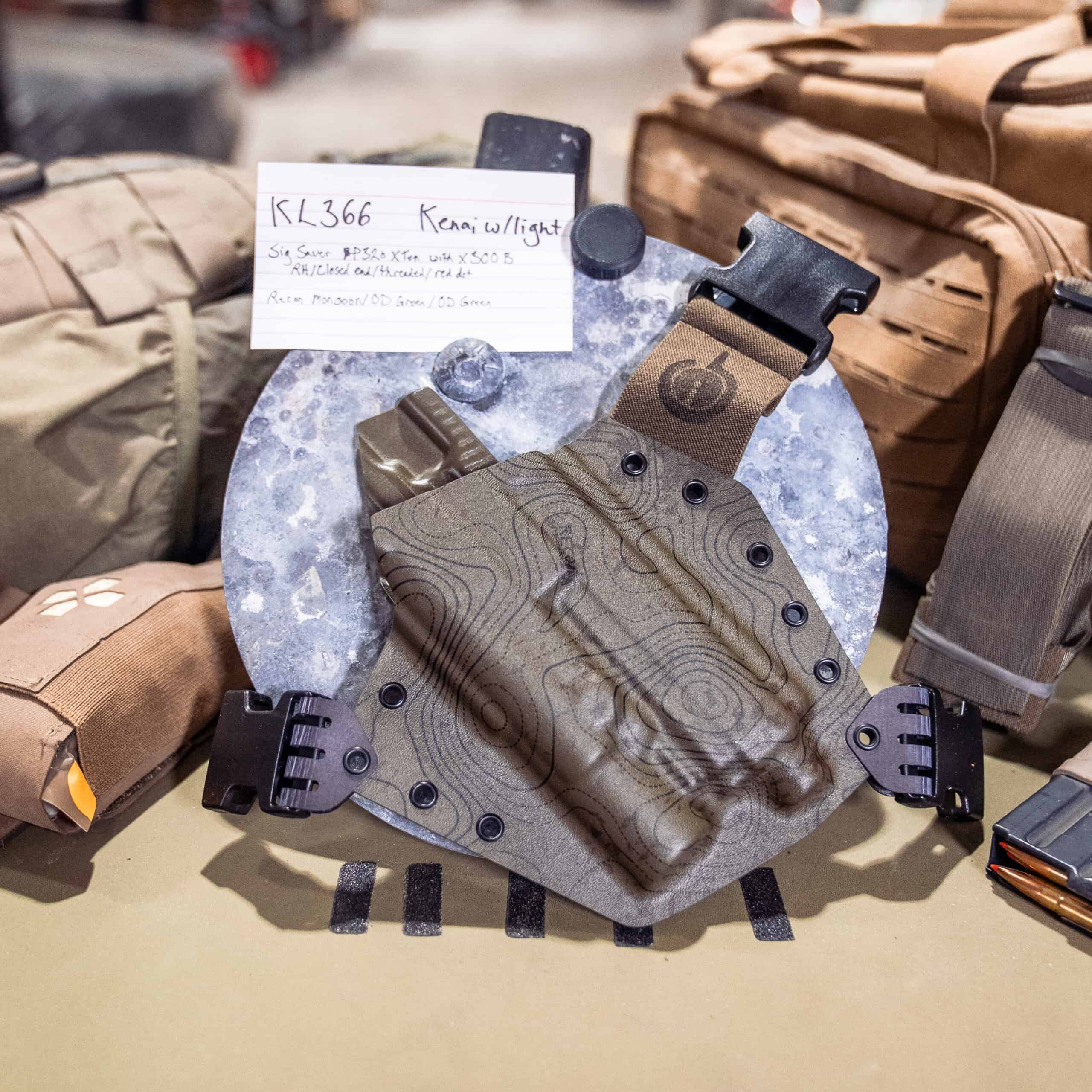 Clearance SIG P320 X-Ten| X300B| Recon Monsoon/OD Green | Righthand ...
